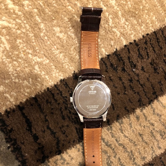 Guess | Accessories | Guess Steel Japan Movt Wrist Watch | Poshmark